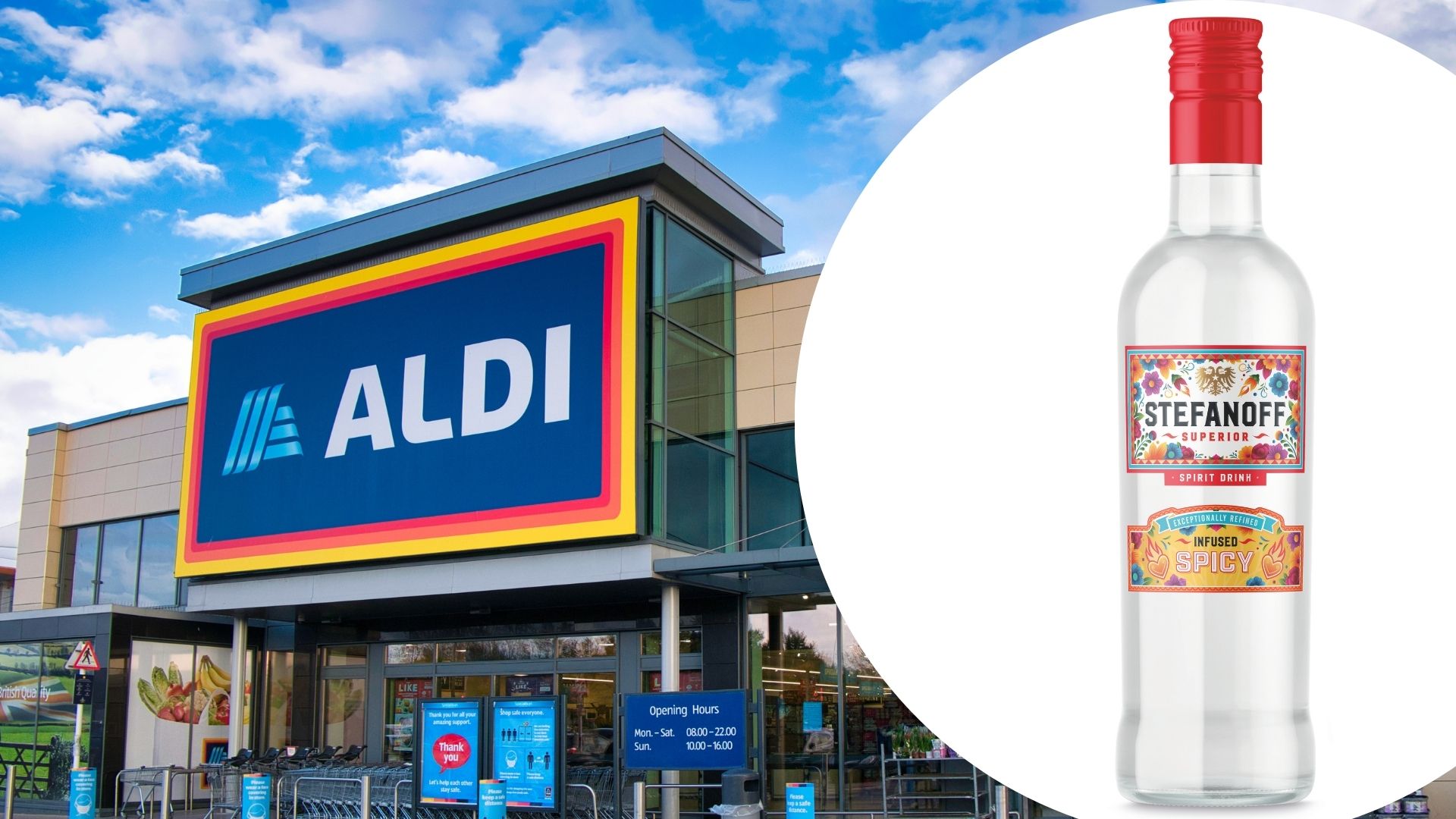 Aldi launches spicy vodka as spiced cocktails trend for 2025