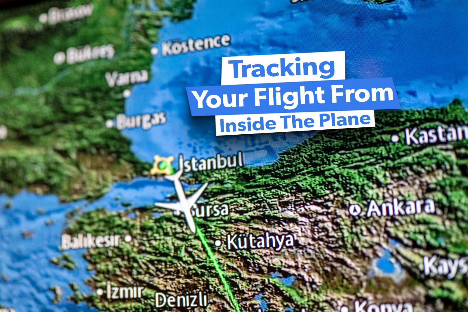 How In-Flight Moving Maps Work