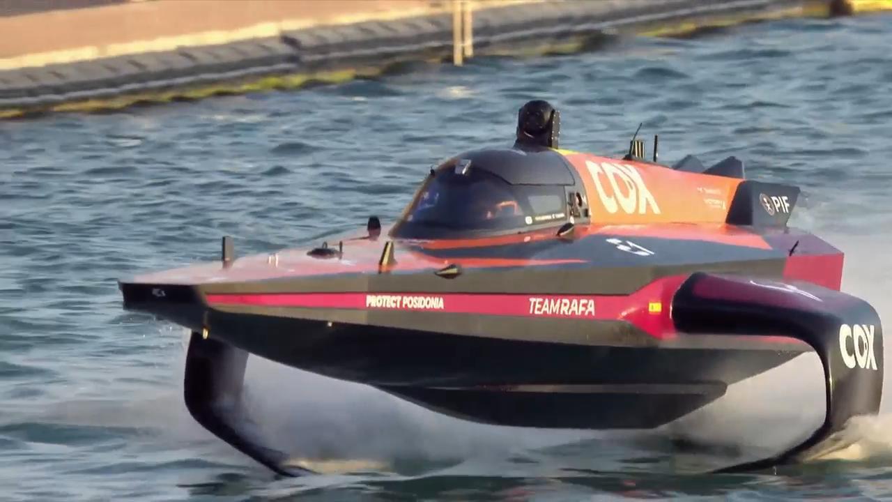 Team Rafa top qualifying for the Doha E1 Grand Prix