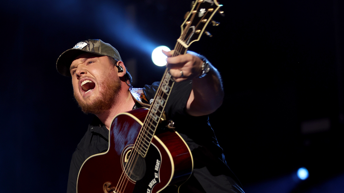 Luke Combs Debuts Rooftop Level At 'Massive' Nashville Bar — See Sneak Peek