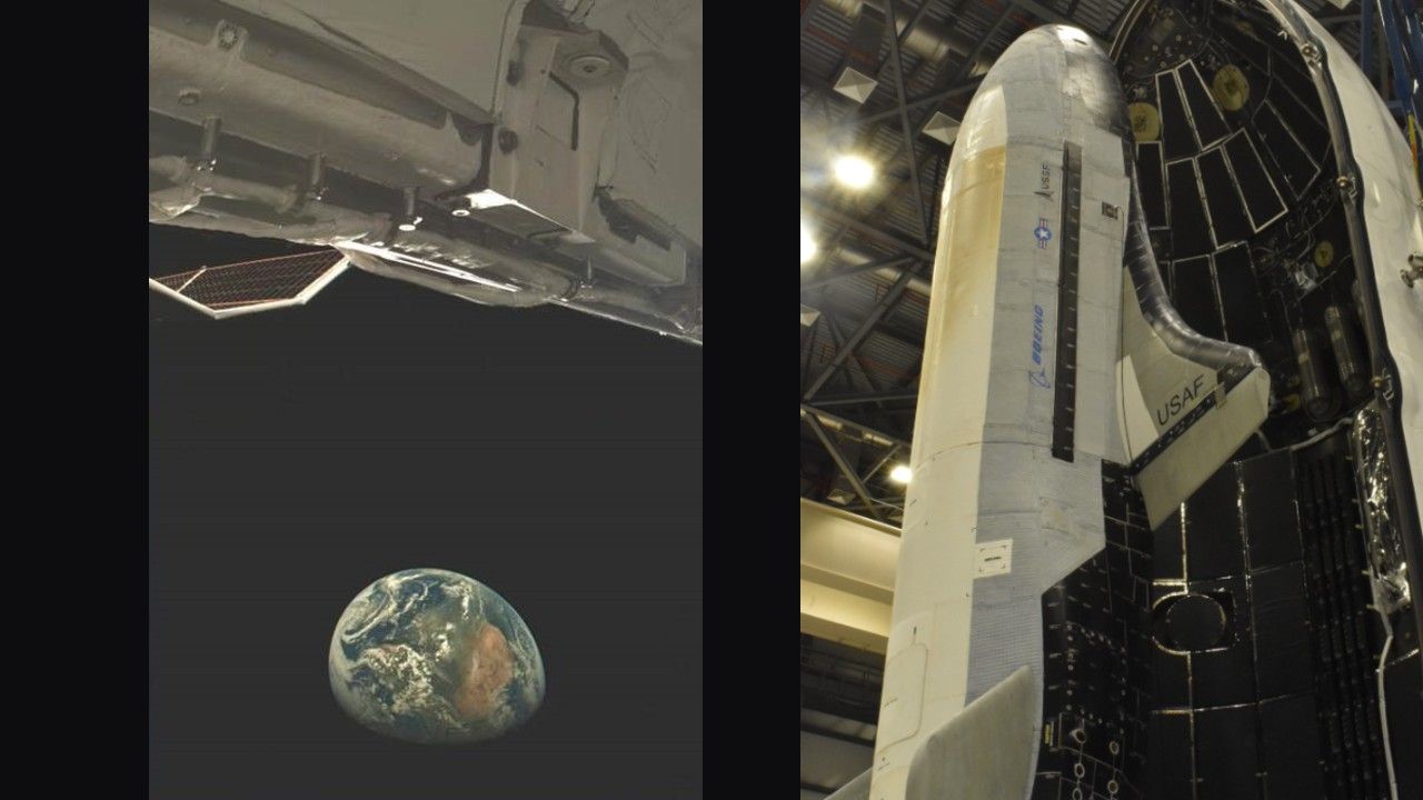 US Space Force reveals 1st look at secretive X-37B space plane in orbit ...