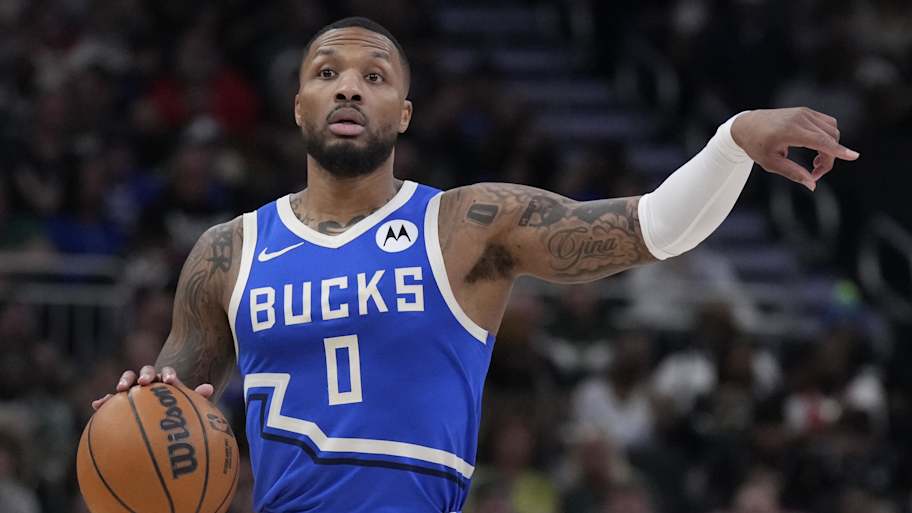 Damian Lillard's Official Injury Status For Bucks-Wizards Game