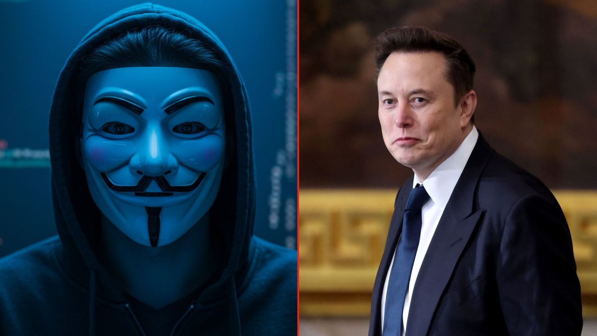 Anonymous despierta de su letargo con un claro objetivo: Elon Musk