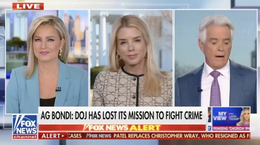 AG Pam Bondi Says Jeffrey Epstein Client List ‘Sitting on My Desk Right ...