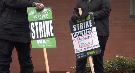 Providence Oregon, striking nurses reach tentative agreement for 2nd time