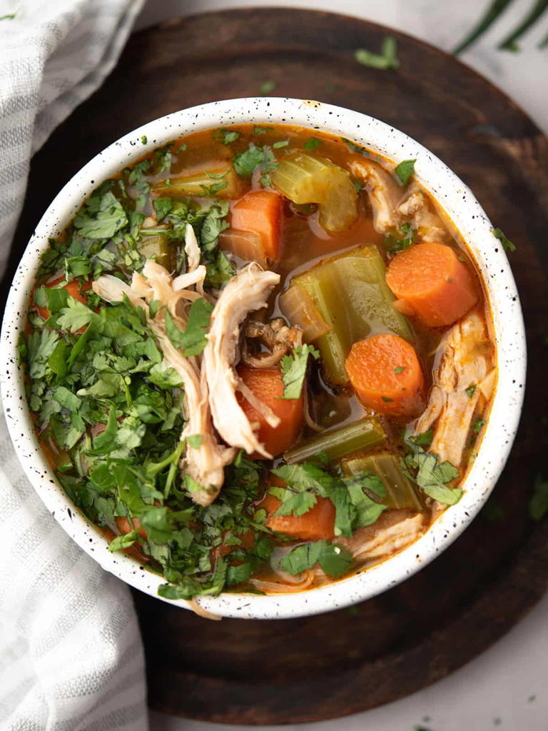 Cilantro Chicken Soup
