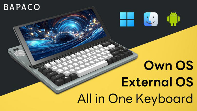 This is the weirdest laptop I've ever seen and it reminds me of an ...