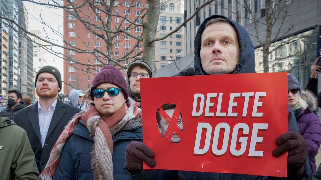 Some Republicans shrug off DOGE protests and town halls