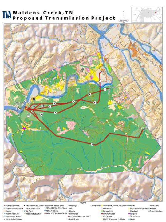 TVA considers adding power lines in Sevier County to support growth