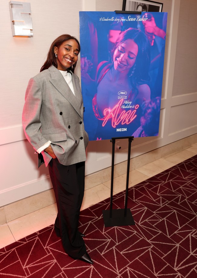 Ayo Edebiri Wore a Prada Suit With Sharp Pointed Pumps for ‘Anora' SAG ...