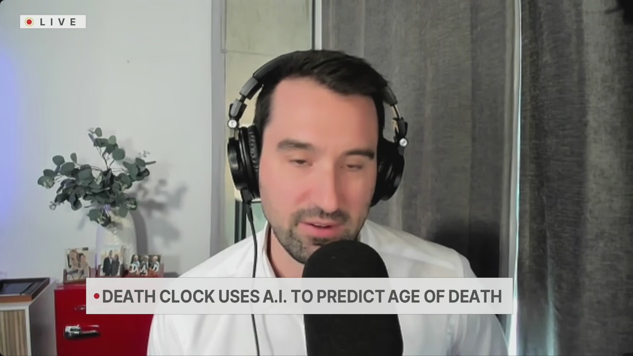 Death Clock uses AI to predict when you will die
