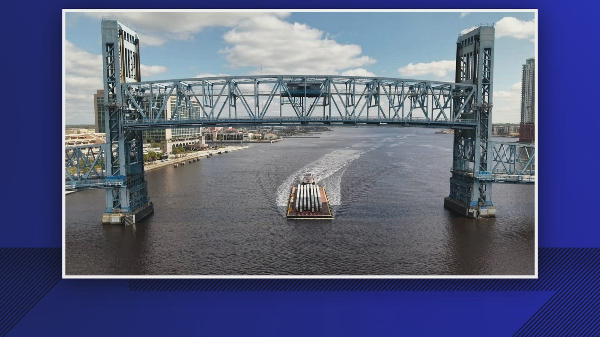 Shands Bridge construction continues