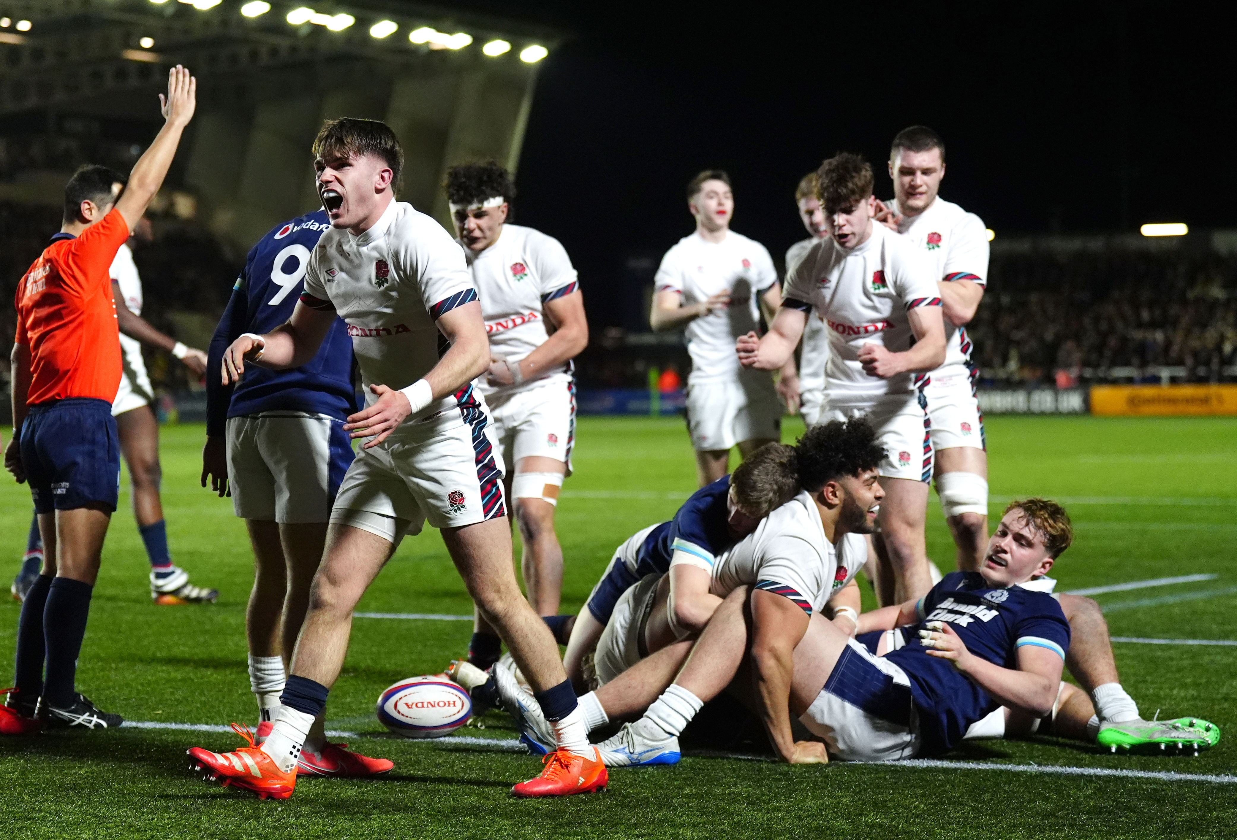 Scotland U20s overpowered by England U20s in Six Nations hammering