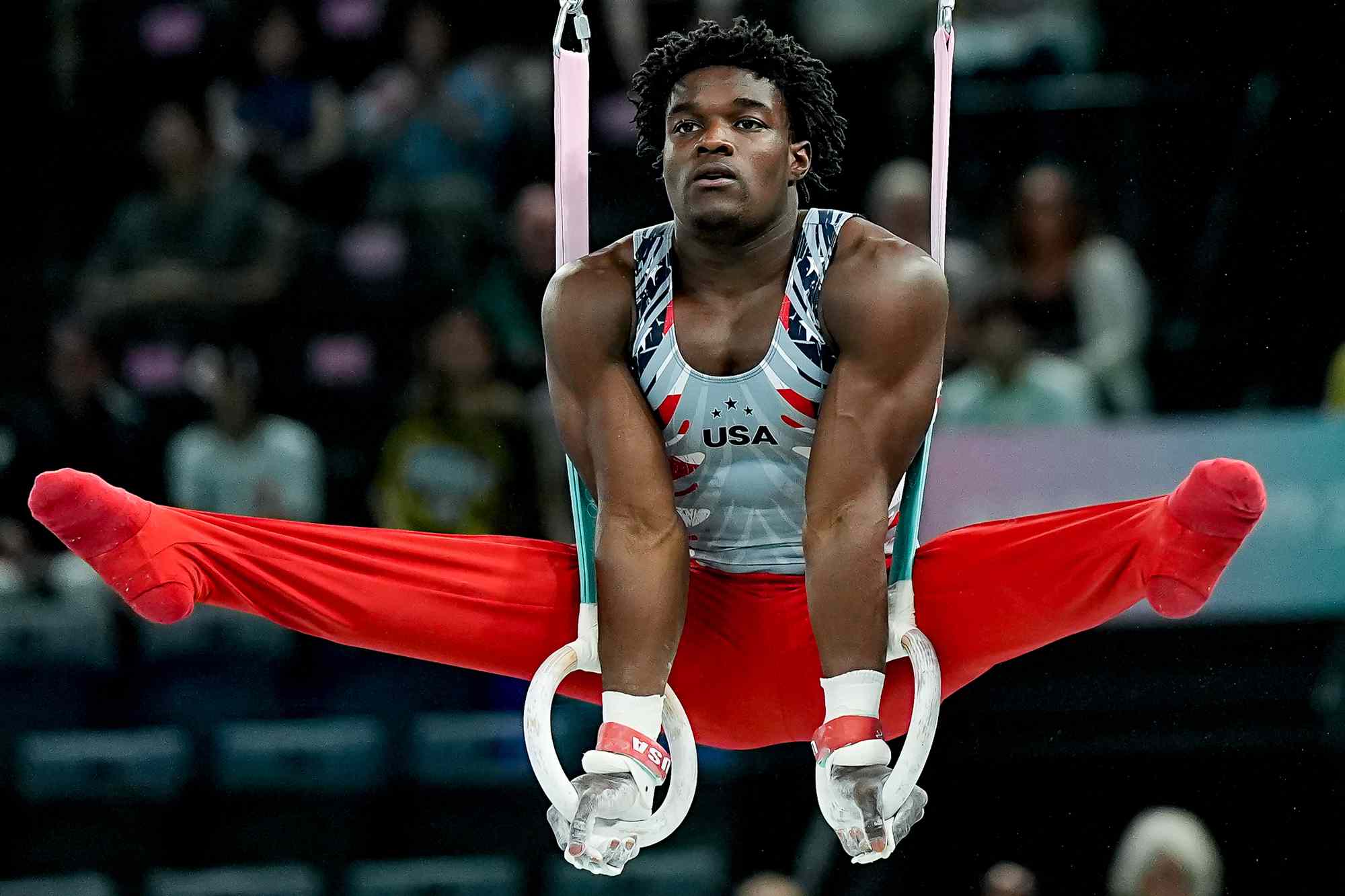 Olympian Fred Richard Defying Gymnastics Rules to Wear More Comfortable ...