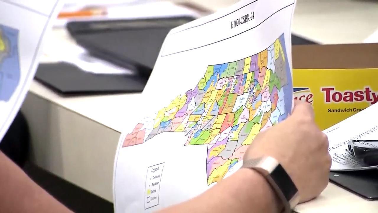 NC redistricting: Map to boost GOP power passes initial vote as ...