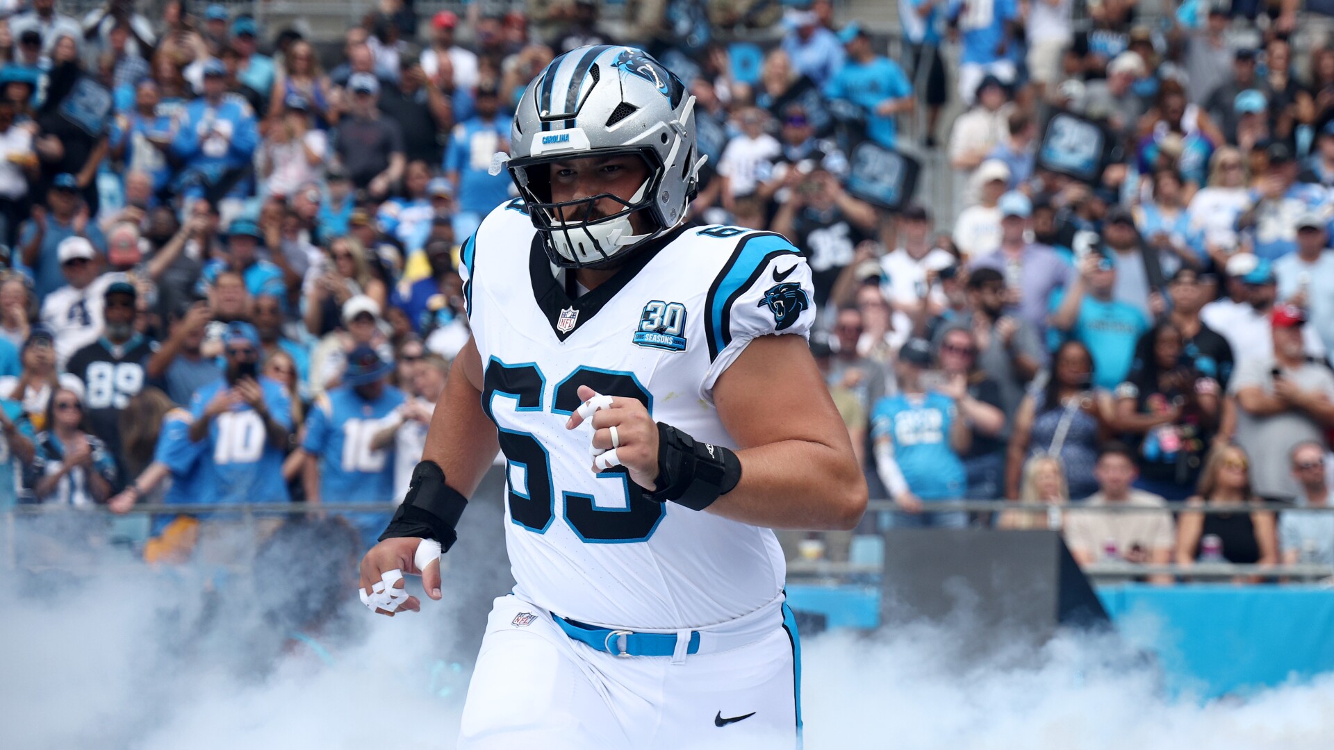 Panthers name Austin Corbett their starting center