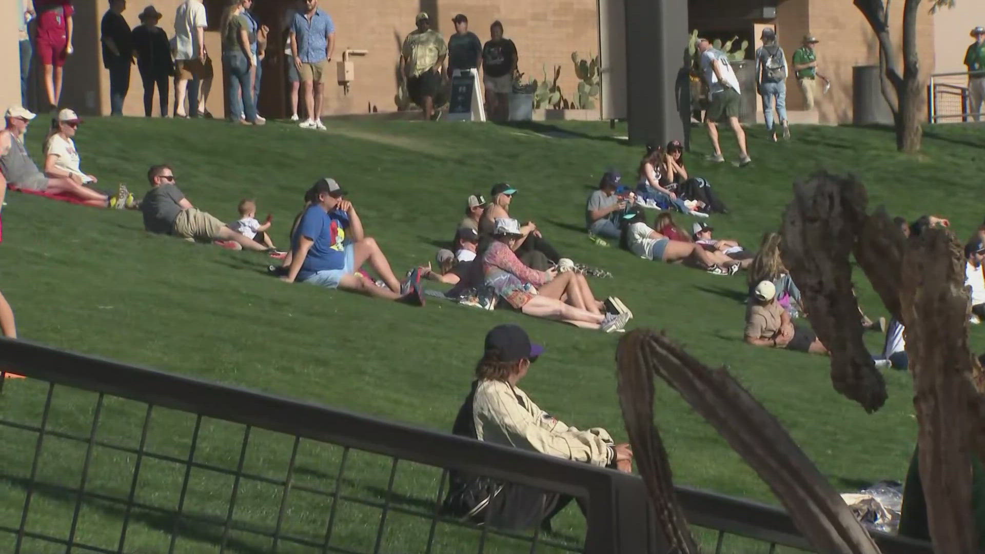 D-backs spring training at Salt River Fields