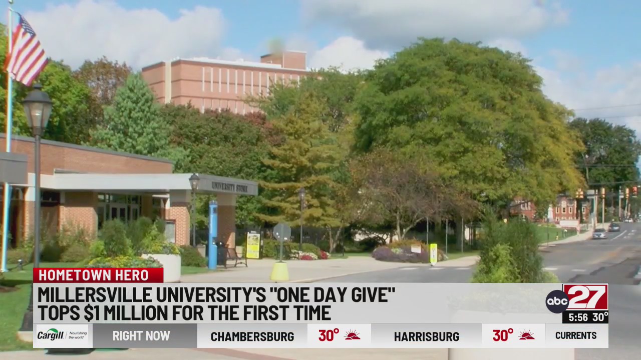 Millersville University's One Day Give tops $1M for the first time
