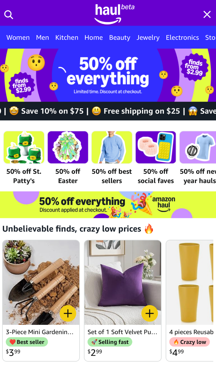 What Is Amazon Haul? Here's How to Get Deals Under $20 on Amazon