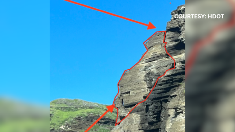 Unstable material causes full closure of Kalaniana’ole Hwy Monday night