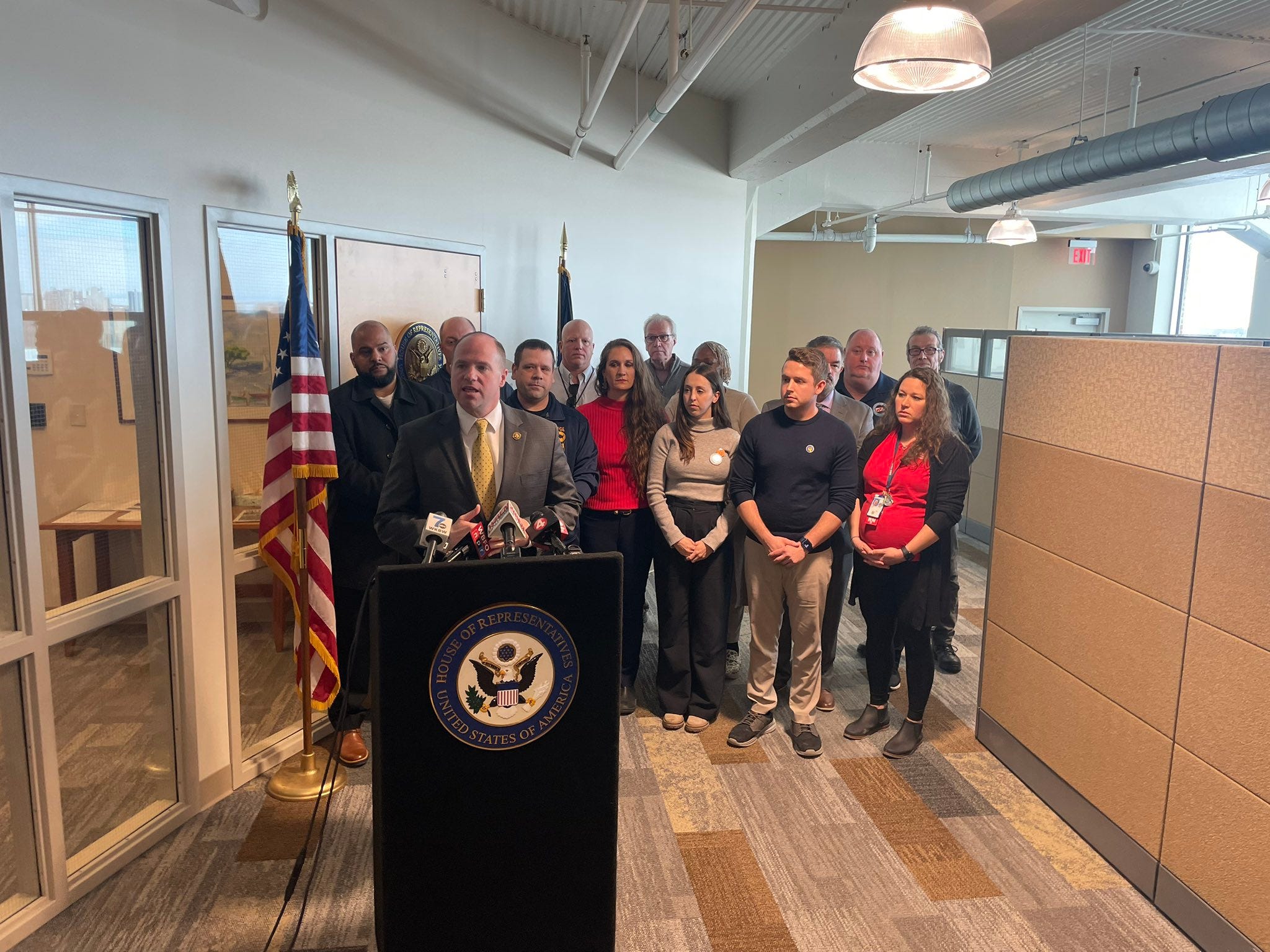 Rep. Kennedy stands up for Western New York's federal workers amid ...