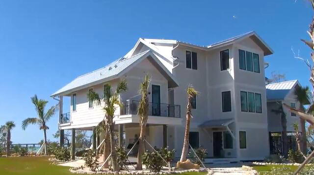 Jewfish Key hurricane-resistant beach house