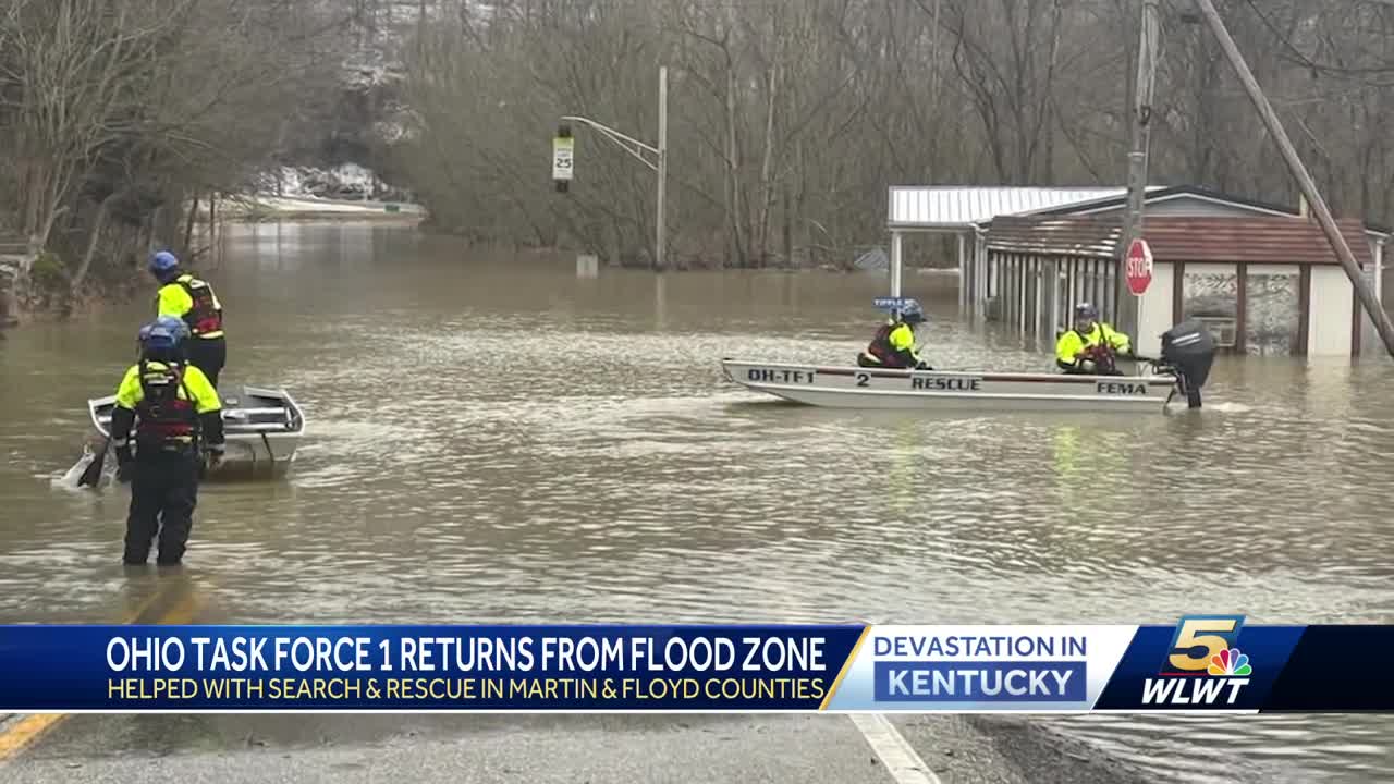 Ohio Task Force 1 returns after helping Kentucky communities devastated ...