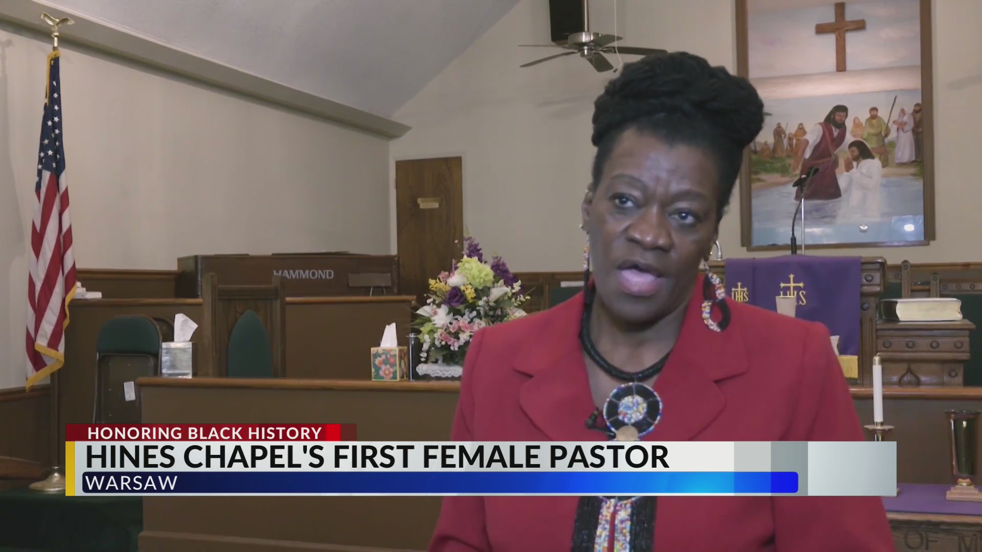 Warsaw welcomes Hines Chapel’s first-ever black female pastor