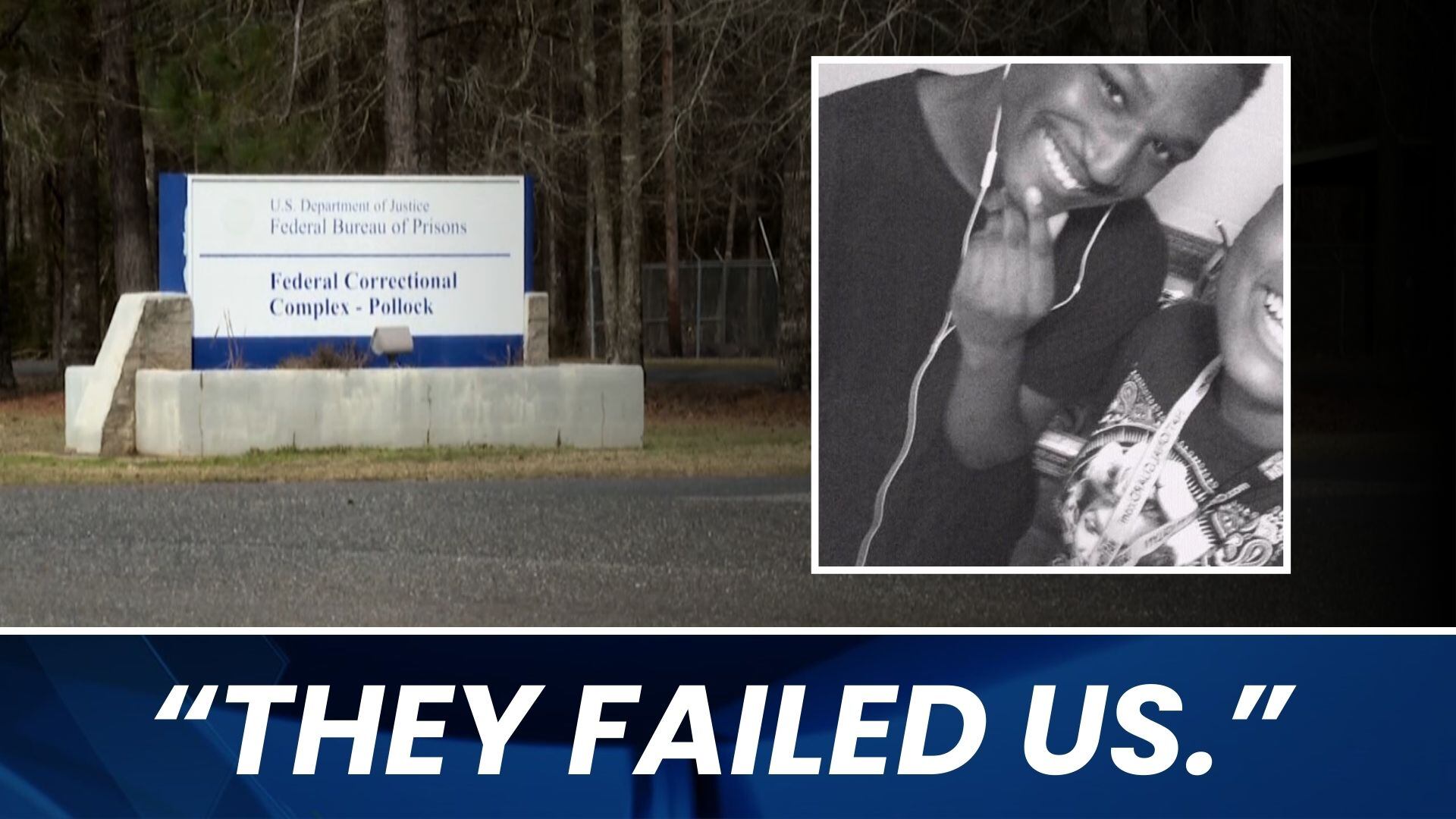 ‘They failed us’: Family of deceased FCI Pollock inmate seeking answers