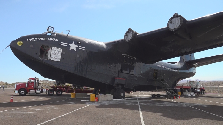 'It’s monumental': Inside the 'flying boat' at Lake Pleasant