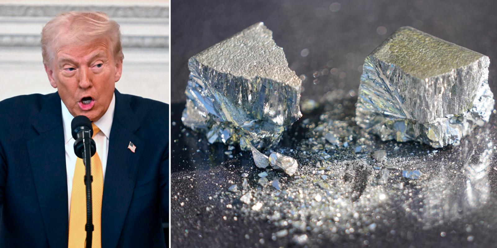 Expert: Ukraina har inga brytvärda jordartsmetaller