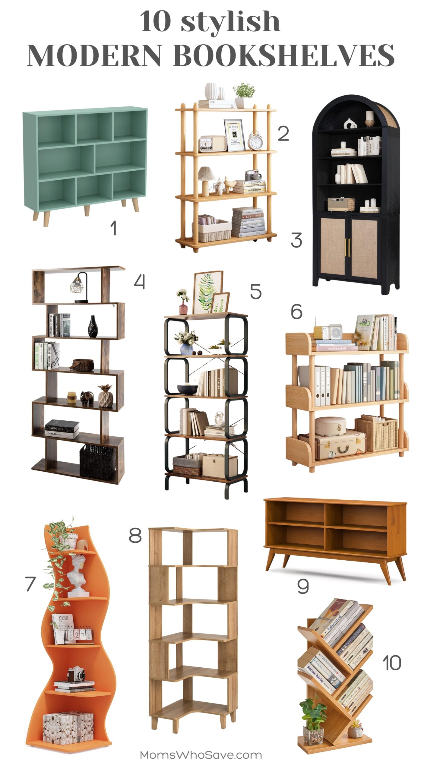 10 Stylish Modern Bookshelves & Bookcases to Elevate Your Space