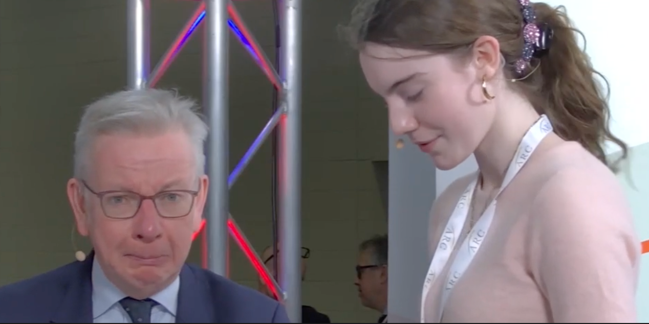 WATCH - Michael Gove told to beware of 'mental blockages' in tarot card ...