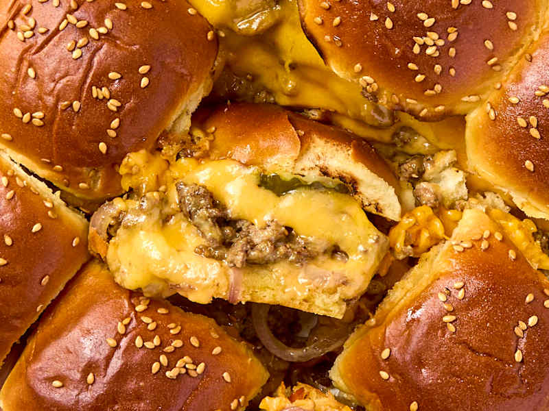 The Clever Ground Beef Trick for the Easiest Sliders of Your Life