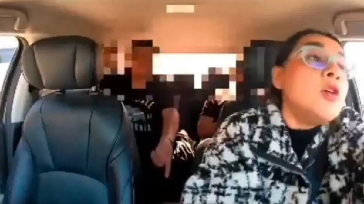 Conductora exhibe a pasajero machista y lo llaman Lord Uber