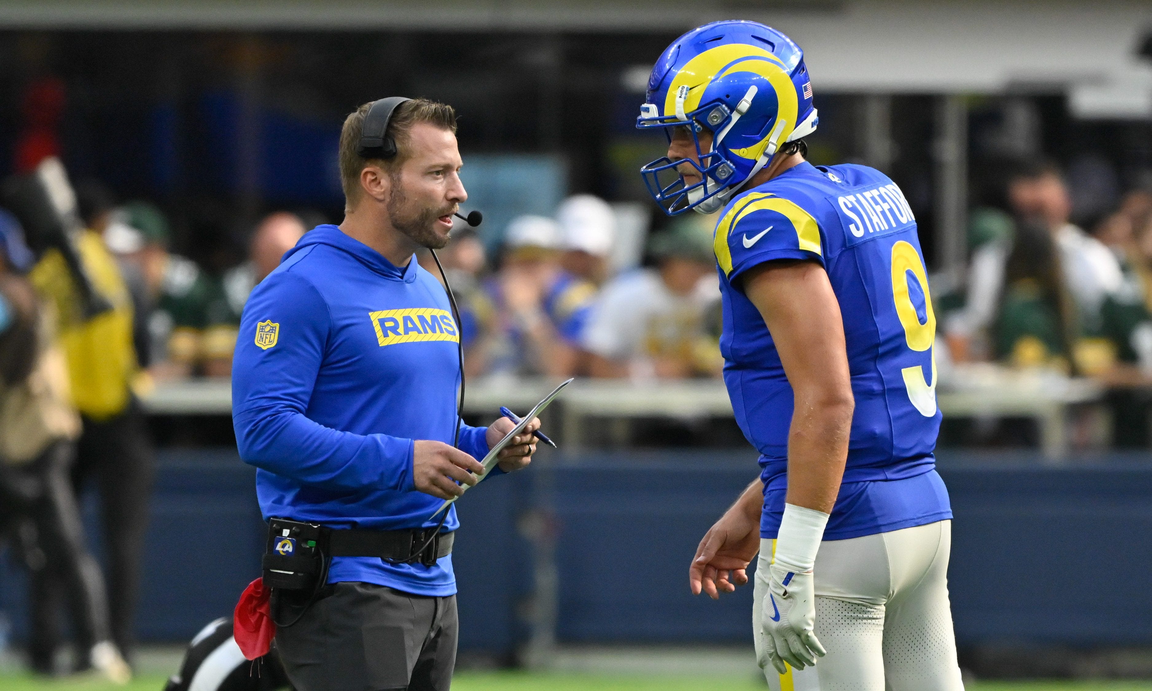 Rams have discussed trade compensation with teams interested in Matthew ...