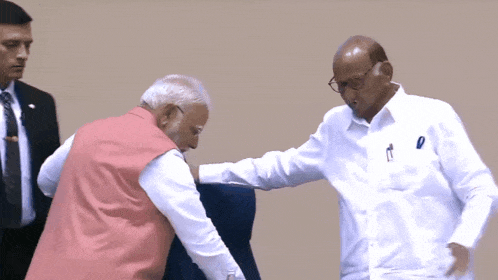 Watch: PM Modi's special gesture for Sharad Pawar