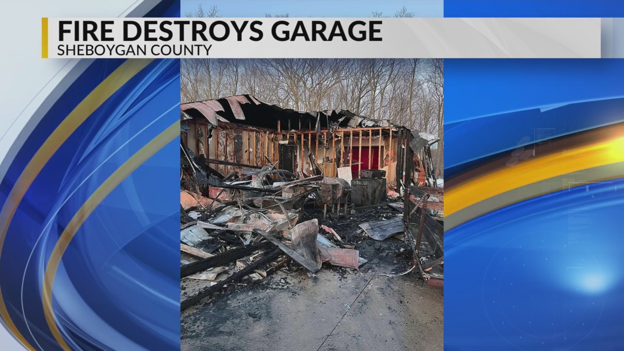 Fire destroys Sheboygan County garage after several departments respond ...