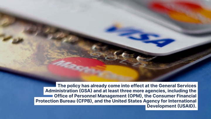 DOGE Slaps $1 Spending Limit On Government-Issued Credit Cards: Report