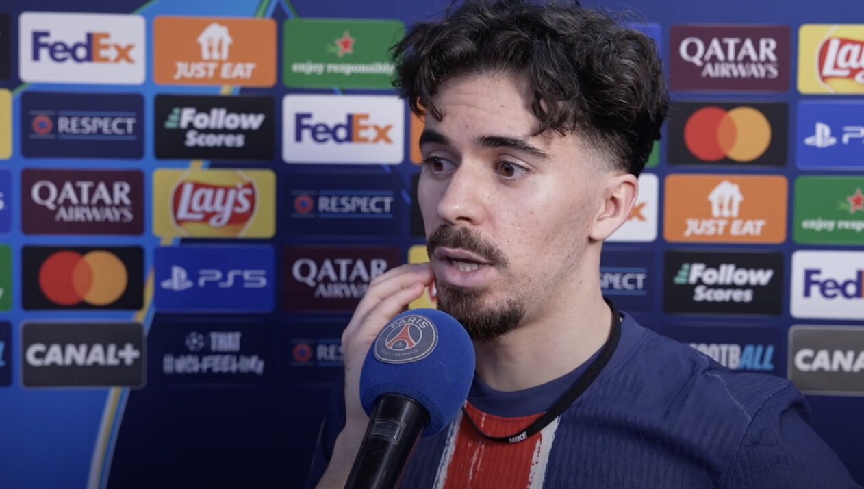 PSG. Zidane le trouve formidable, Vitinha tout gêné