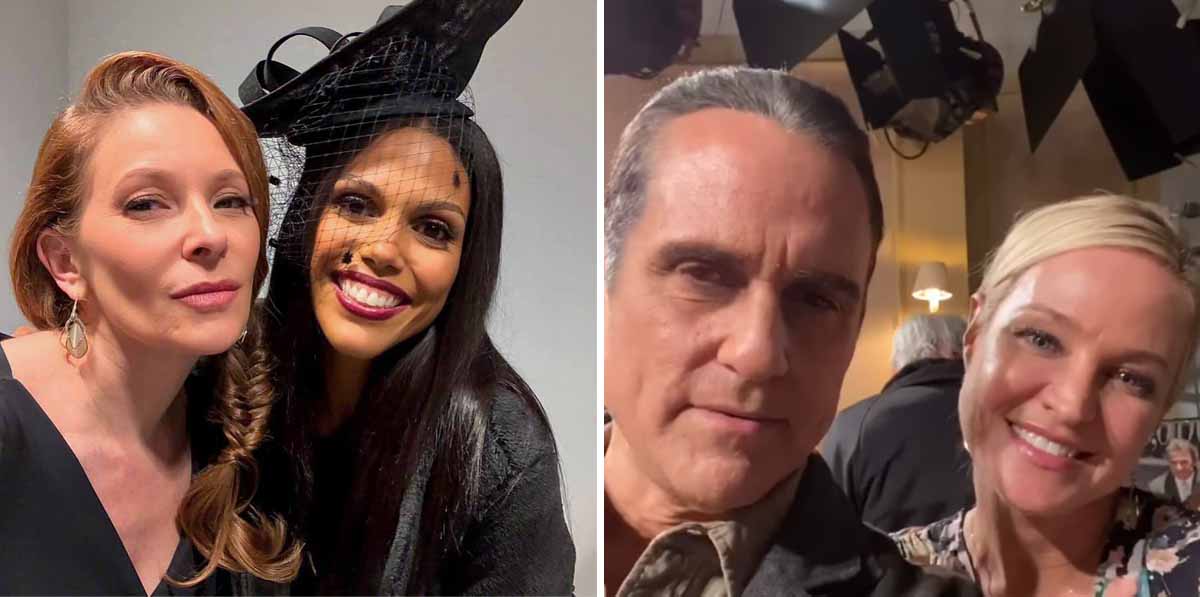 Behind The Scenes: Stars Share Snaps From The Week Ending In February 21