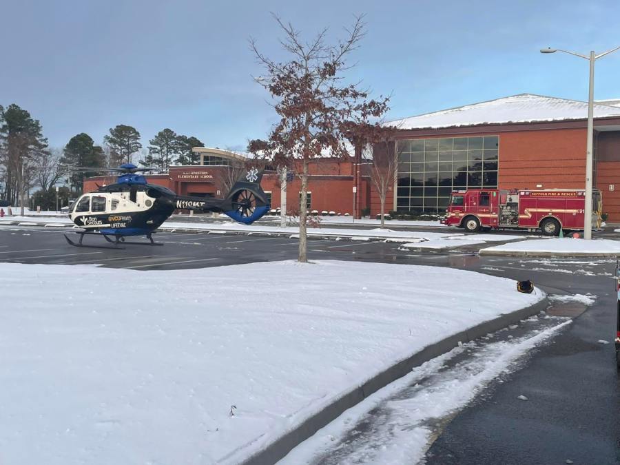 Suffolk Police investigate woman’s death in sledding accident