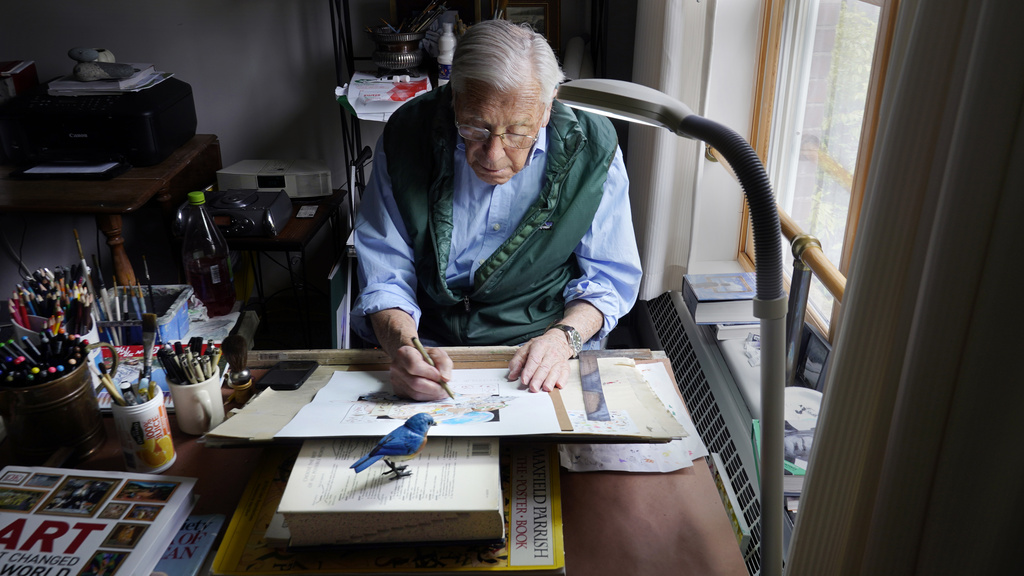 New Hampshire artist whose 'daily doodle' pandemic project lasted 1,727 ...