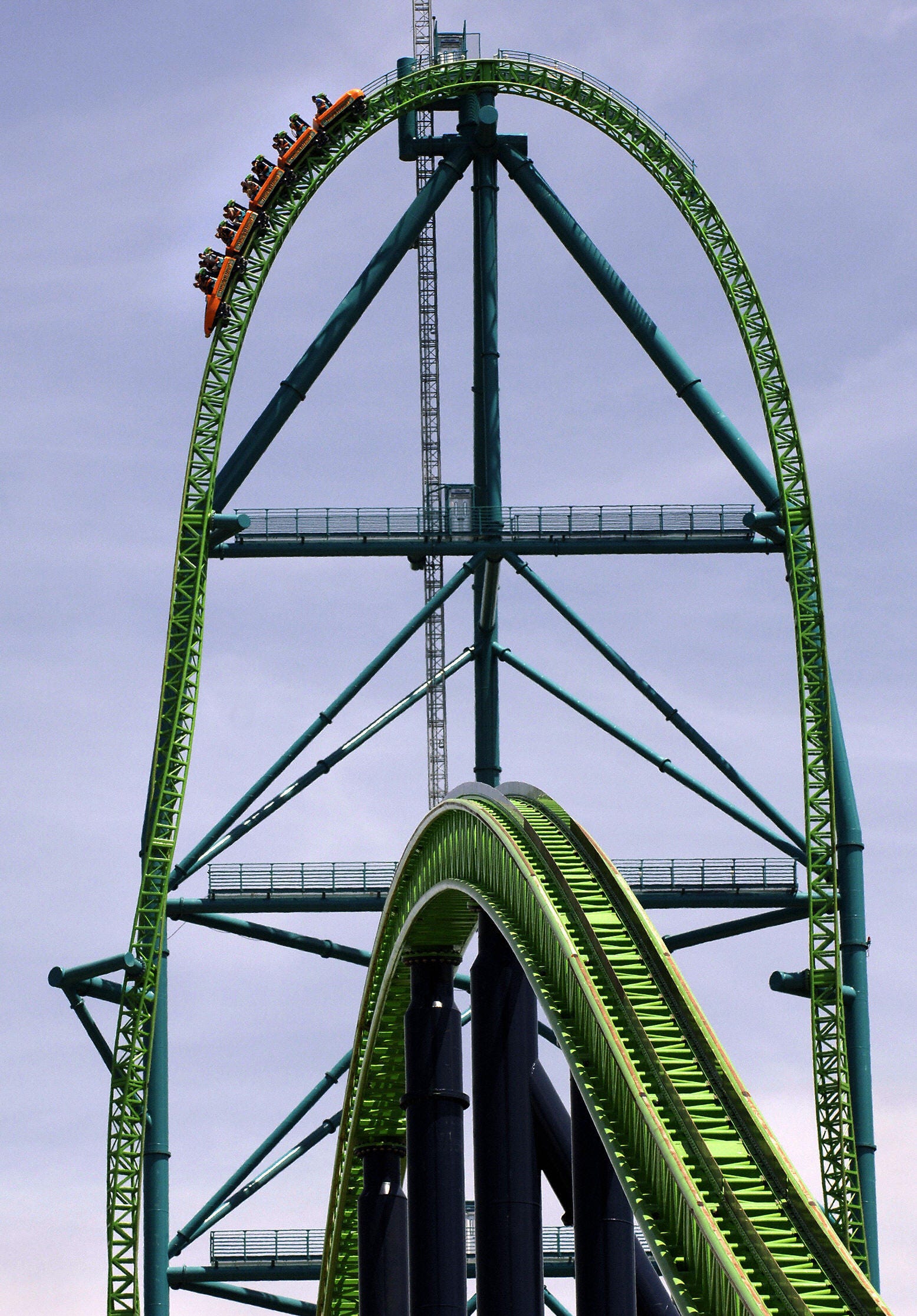 World's tallest roller coaster, Kingda Ka, is coming down at Six Flags ...
