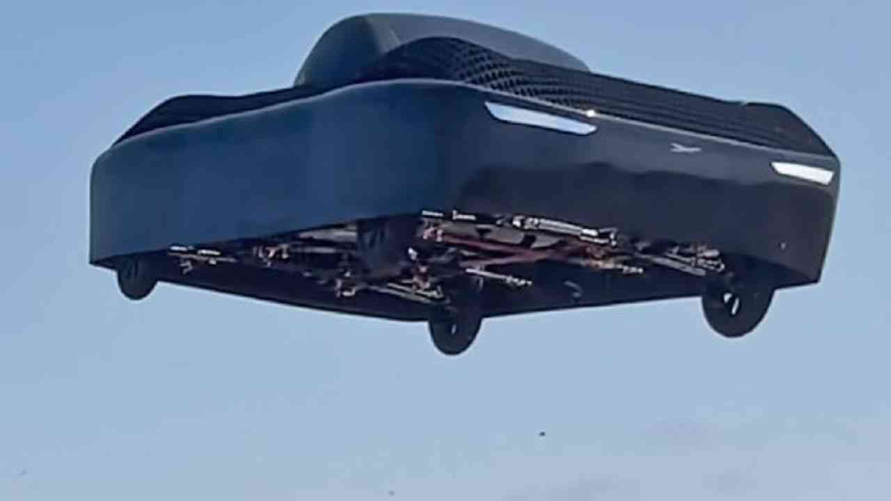 Video shows Alef Aeronautics’ electric flying car taking off vertically