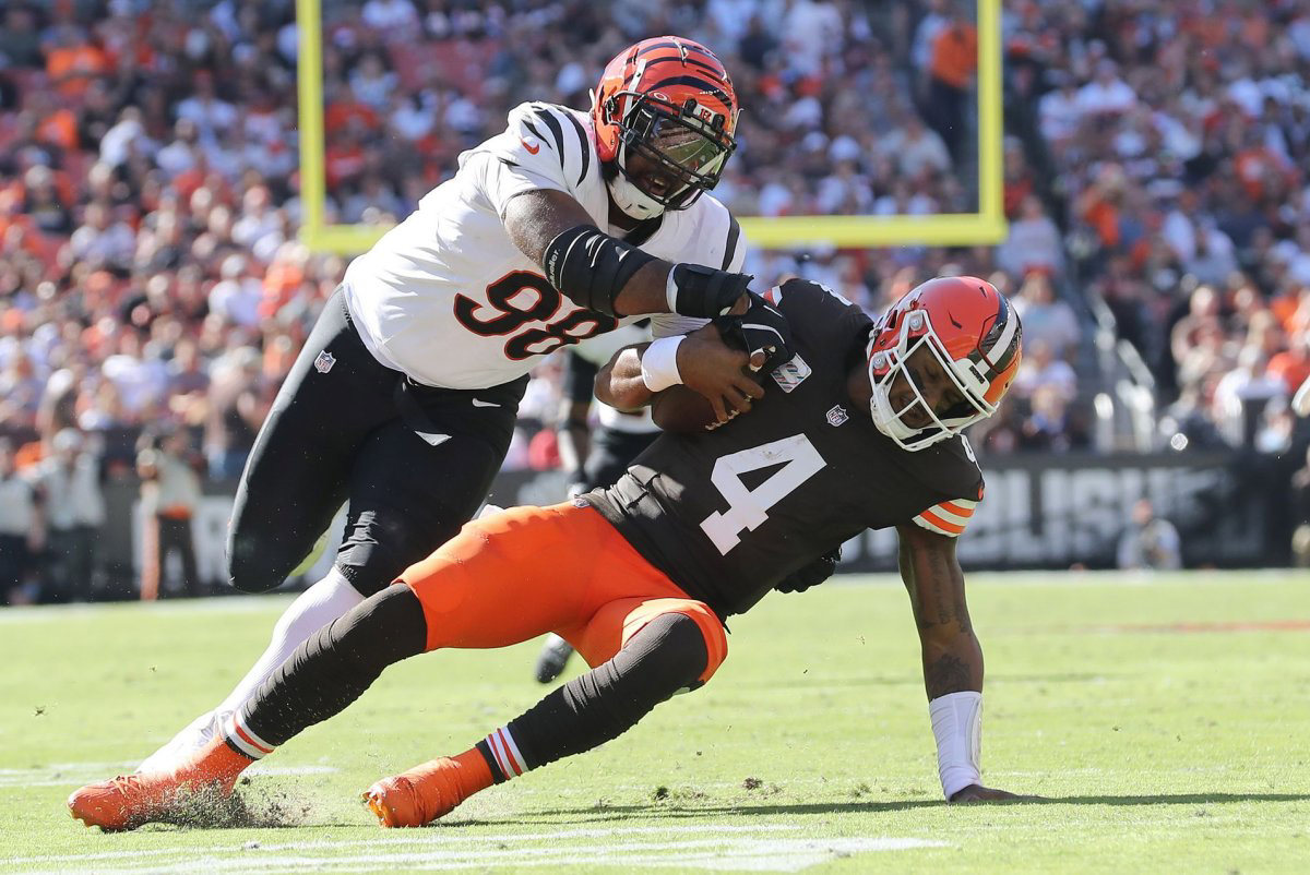 Cincinnati Bengals cut defensive tackle Sheldon Rankins, clear $9.6M ... Cincinnati Bengals cut defensive tackle Sheldon Rankins, clear $9.6M ...