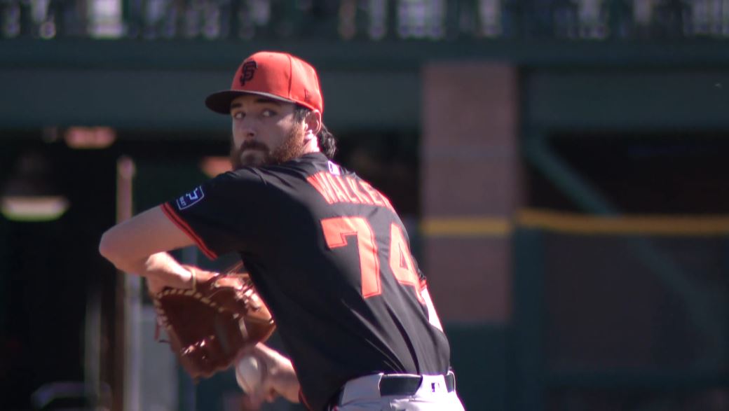 Giants closer Ryan Walker finds locking down the 9th inning to be easier than his previous job ...