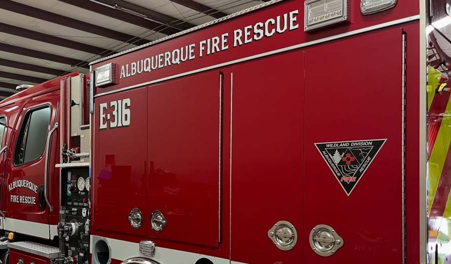 Albuquerque Fire Rescue gives sneak peak at new truck