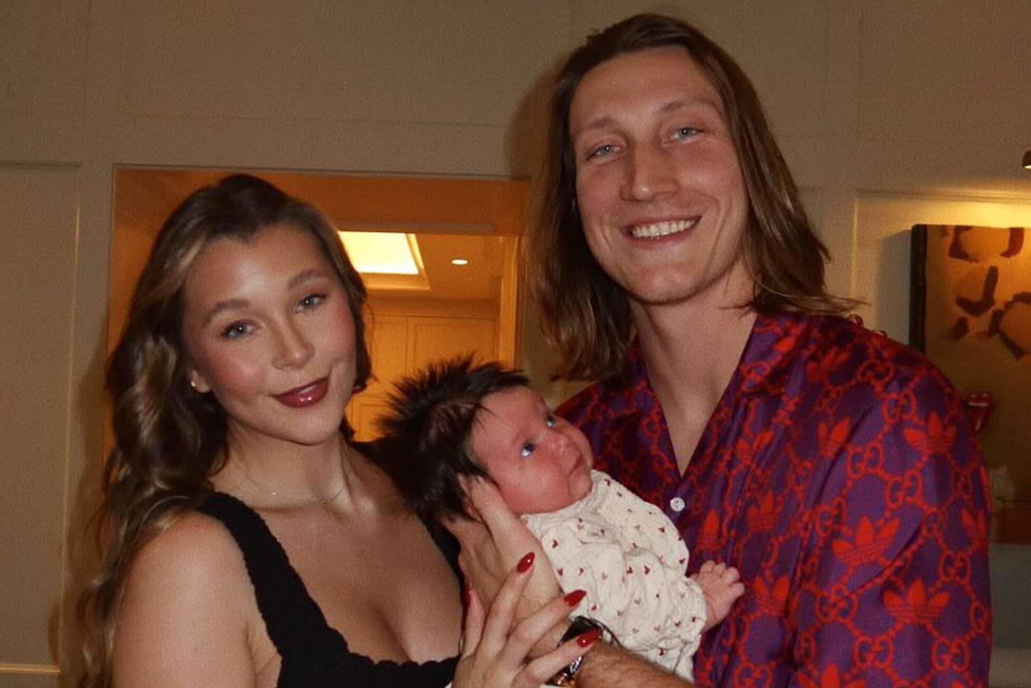 Trevor Lawrence Says Wife Marissa Is a 'Champ' for Giving Birth to ...