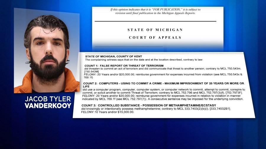 Kent County man’s charges tossed after terrorist threat law ruled ...